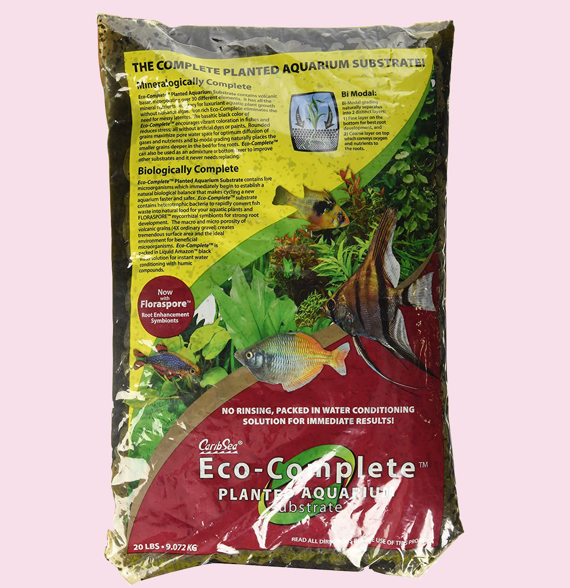 Eco-Complete Planted Aquarium Substrate (Black) 10lb – Aquarium Roots